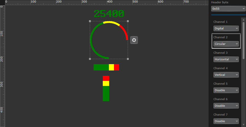 Basics – Gauge Configuration (AEM Serial EMS) – gaugeART.com
